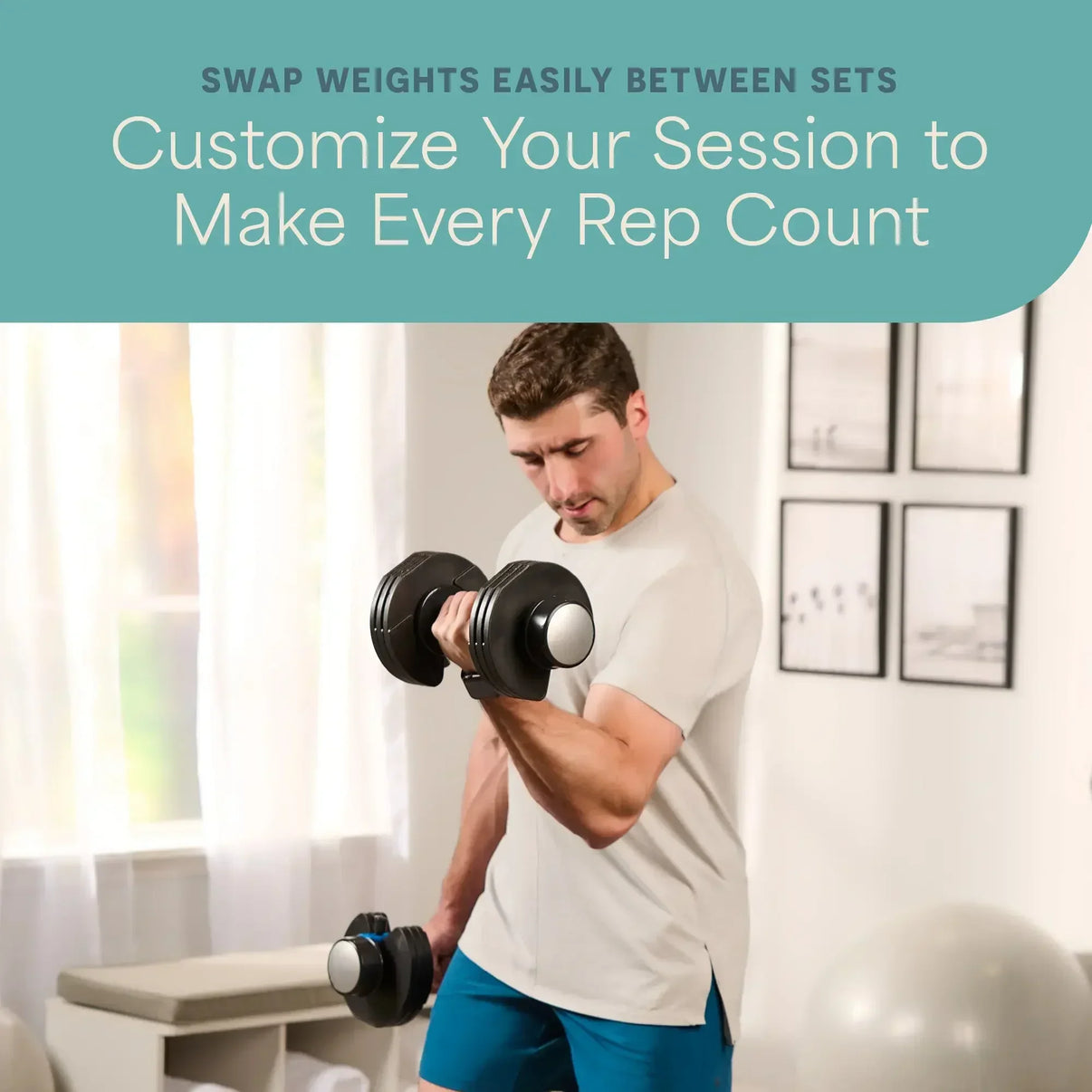 Buy PowerFlow Plus – Lifepro Adjustable 25 LB Dumbbell