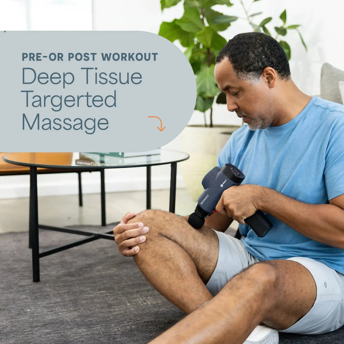 Sonic Handheld Percussion Massage Gun | Lifepro