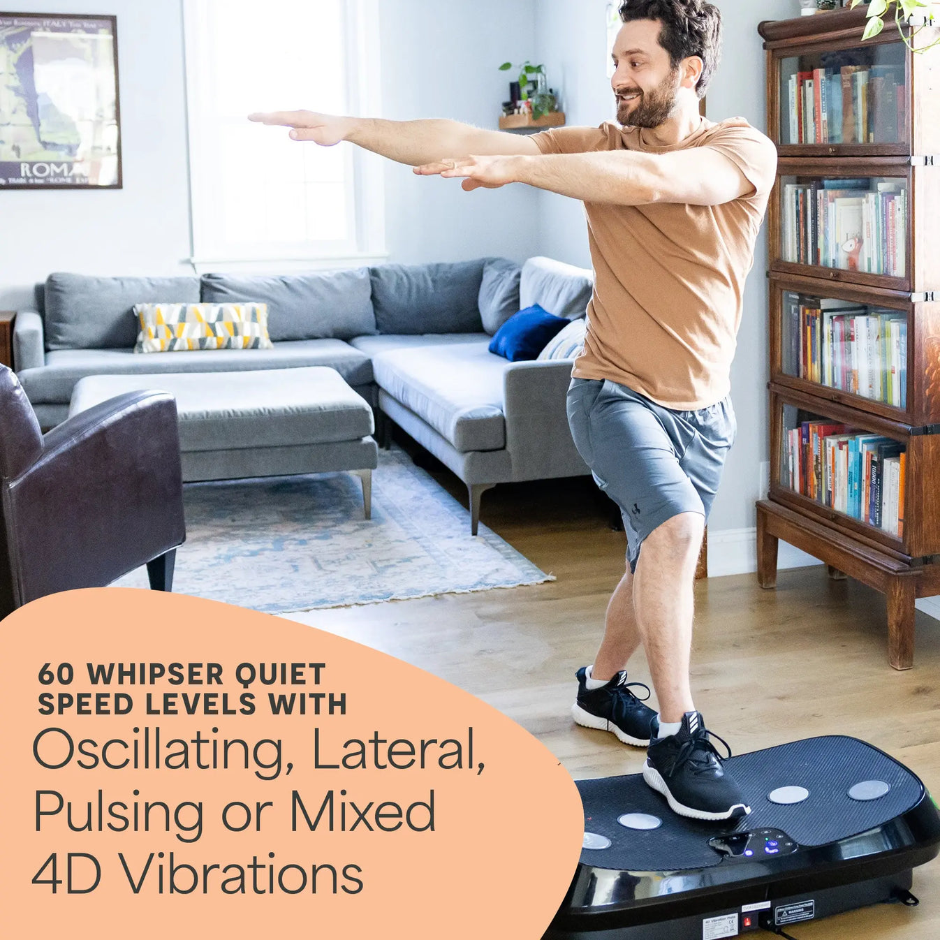Rumblex 4D Vibration Plate｜Lifepro