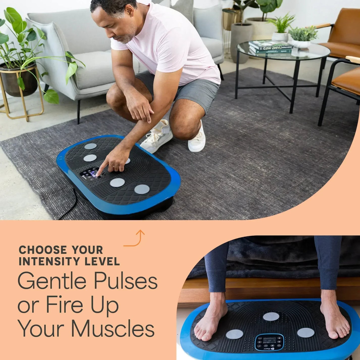 Rumblex Plus 4D Vibration Plate – Lifepro