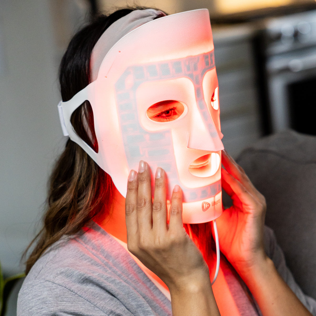 RevitaGlow™ Red Light Face Mask | Lifepro