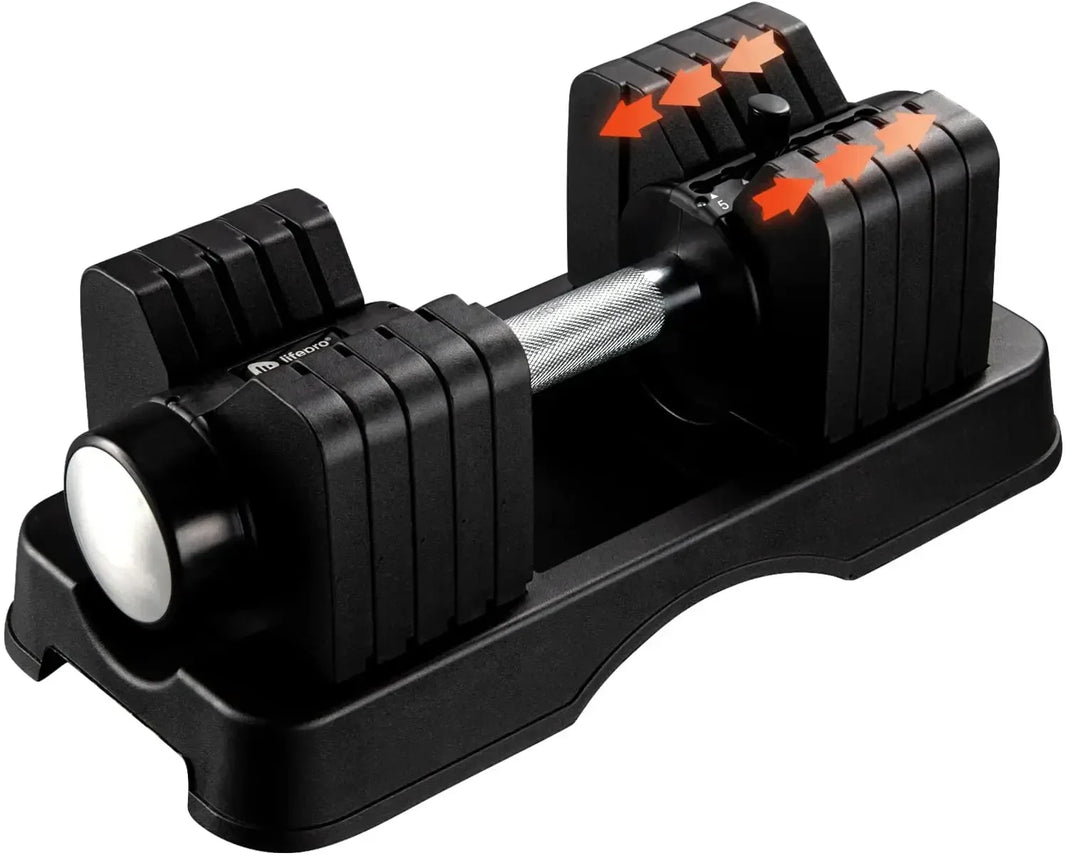 How Do Adjustable Dumbbells Work? | Lifepro