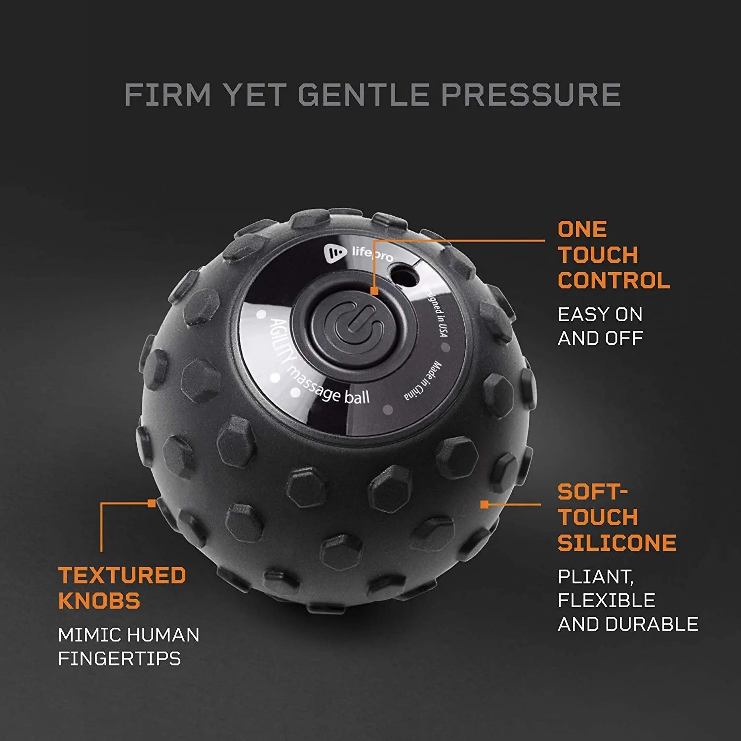 4-Speed Vibrating Massage Ball | Lifepro