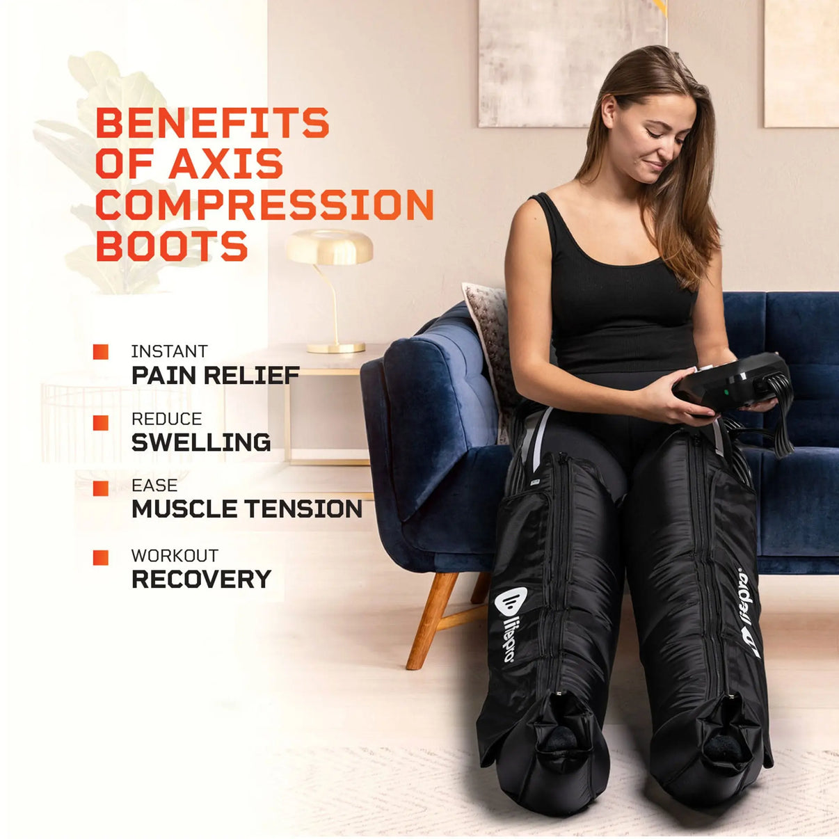 Axis Pro Air Compression Massager – Lifepro