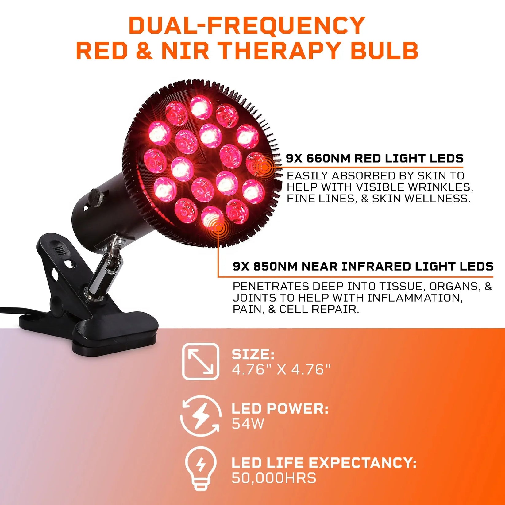 InfraGlow Red & Infrared Light Therapy – Lifepro